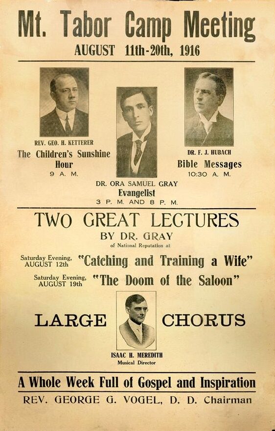 Walking Tour – Site 2 of 20 – Mount Tabor Historical Society